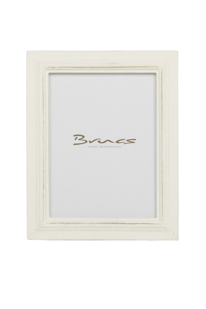 PHOTO FRAMES: 13X18 CMS.PHOTO FRAME WITH ANTIQUE WHITE