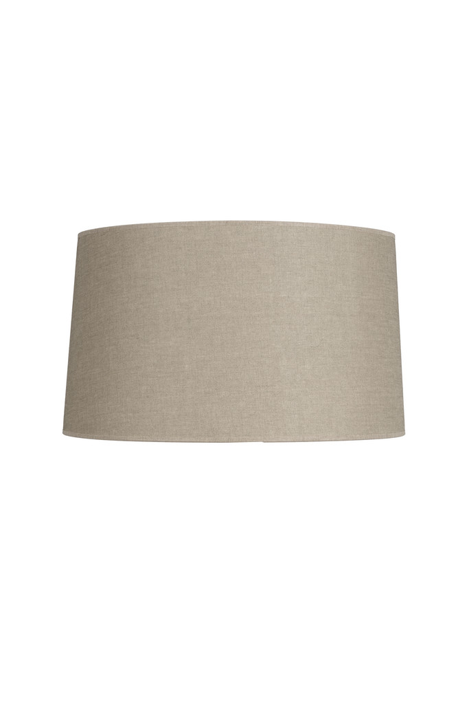 SHADES: 60x55x35h cm DARK LINNEN LAMP SHADE