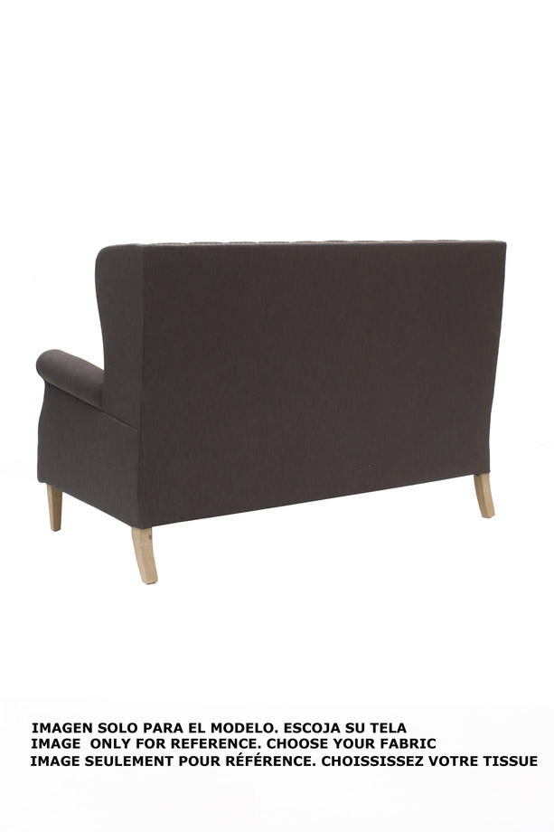 BENCHES AND PUFFS: TAMARA BENCH 180 cm CUSTOM FABRIC 11 mt